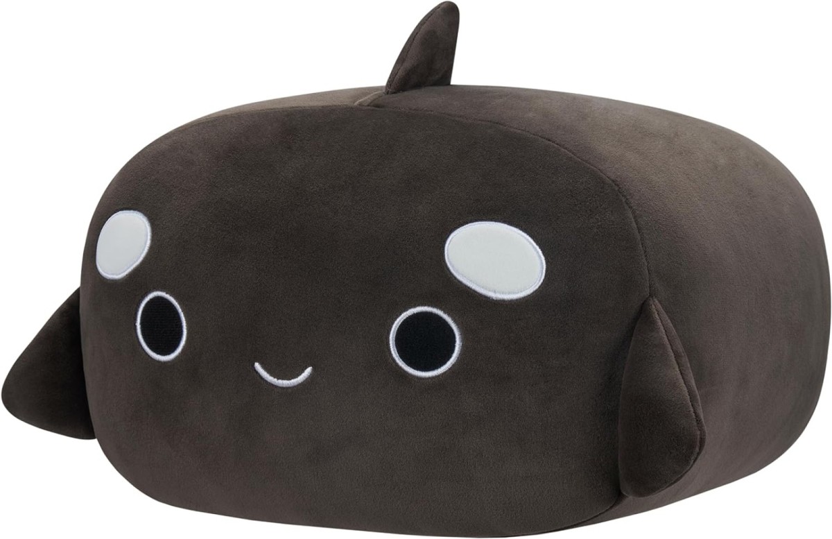 Squishmallows Stackables 12 Kai Black Orca Plaza Toymaster